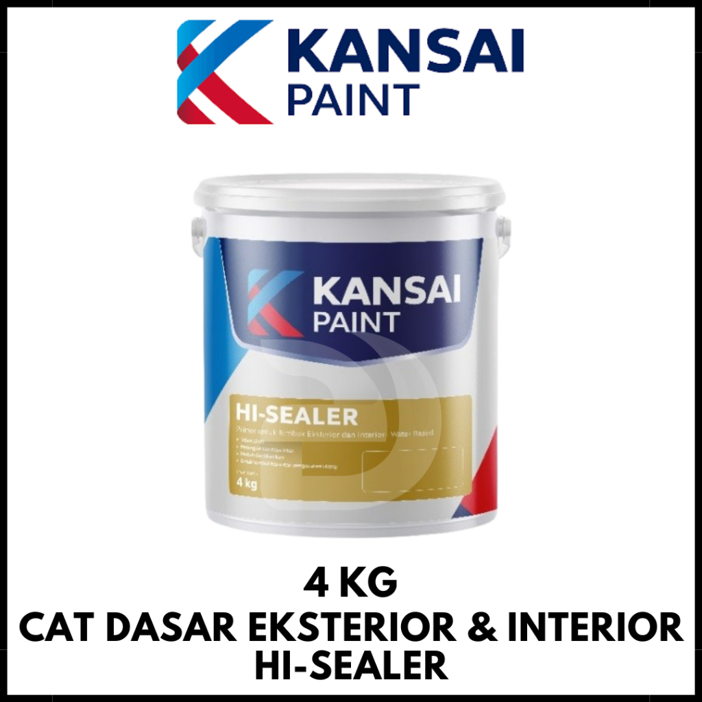 Jual Cat Dasar Eksterior dan Interior Kansai Hi-Sealer Galon 4Kg ...