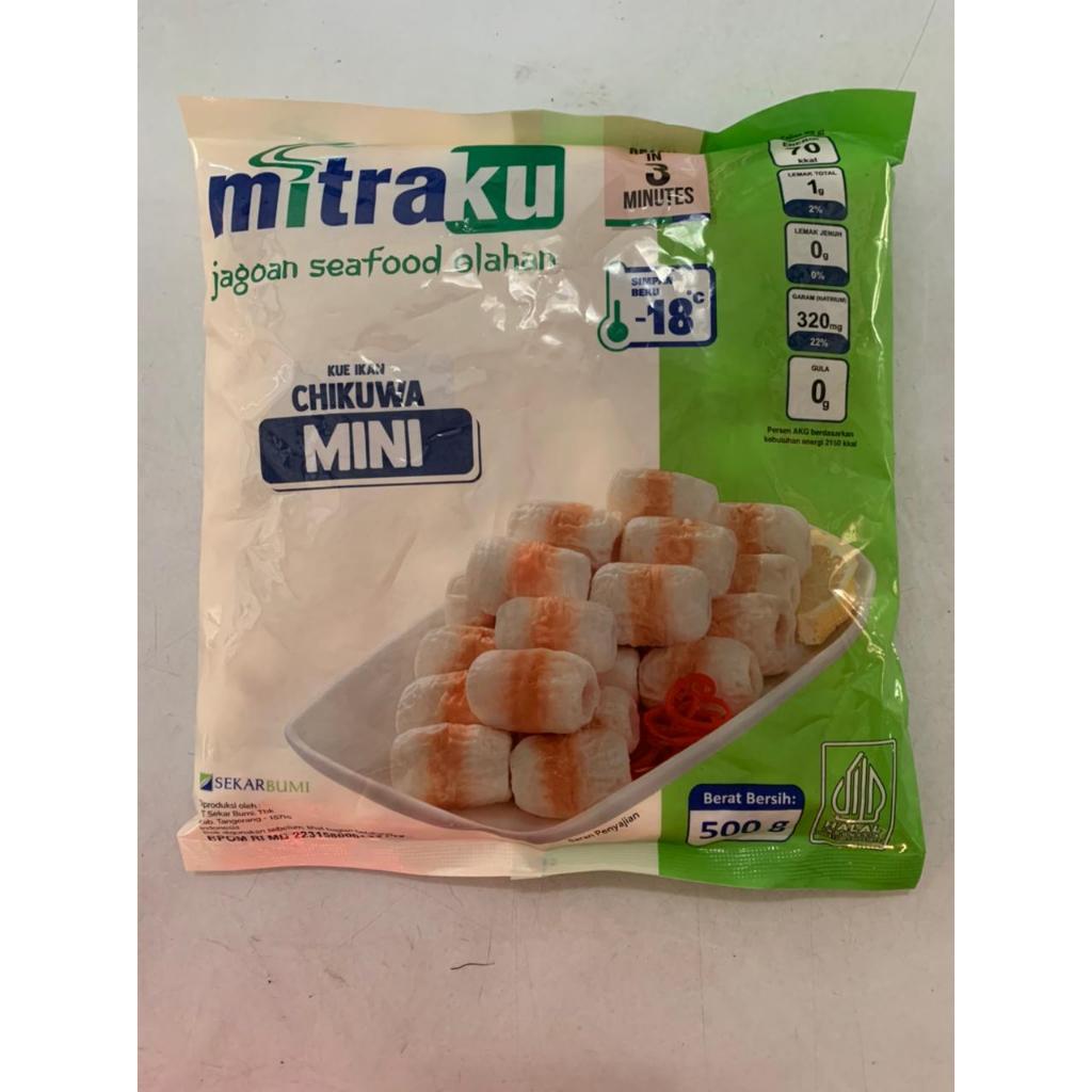 Jual Mitraku Mini Chikuwa 500 Gram /Siomay /Ikan /Nugget /Dimsum ...