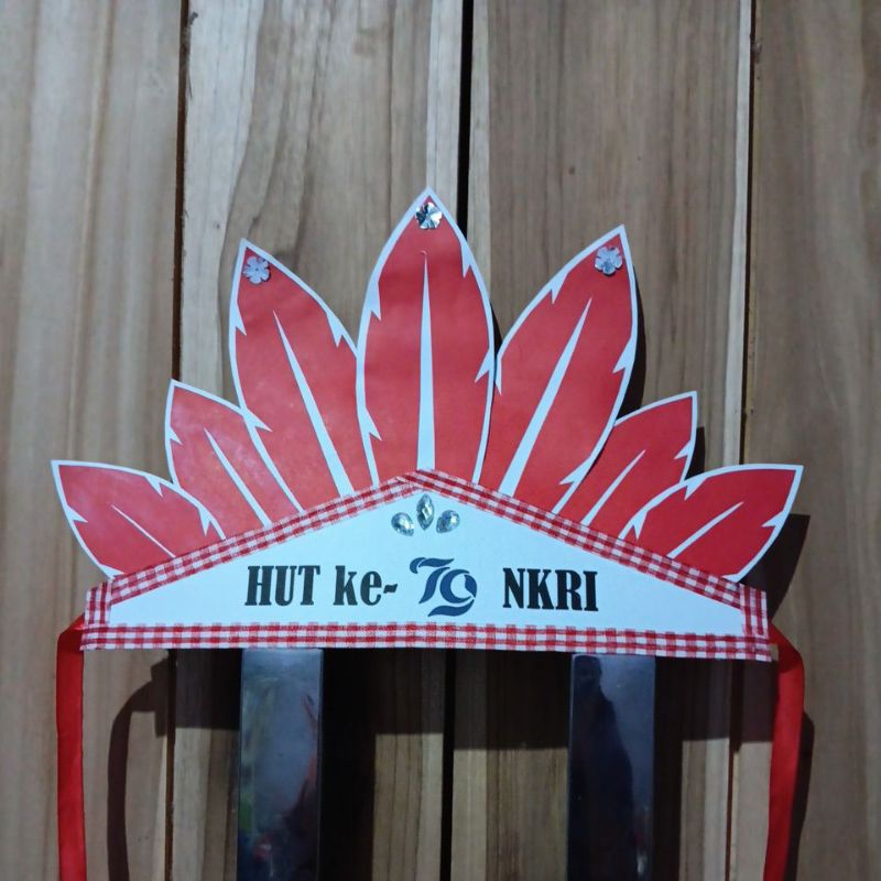 Jual PAPER CROWN Mahkota Merah Putih HUT RI / HIASAN KEPALA / AGUSTUS ...