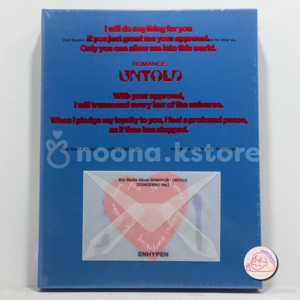 Jual [PO] ENHYPEN 2nd Album - ROMANCE : UNTOLD (Photobook, Engene ...