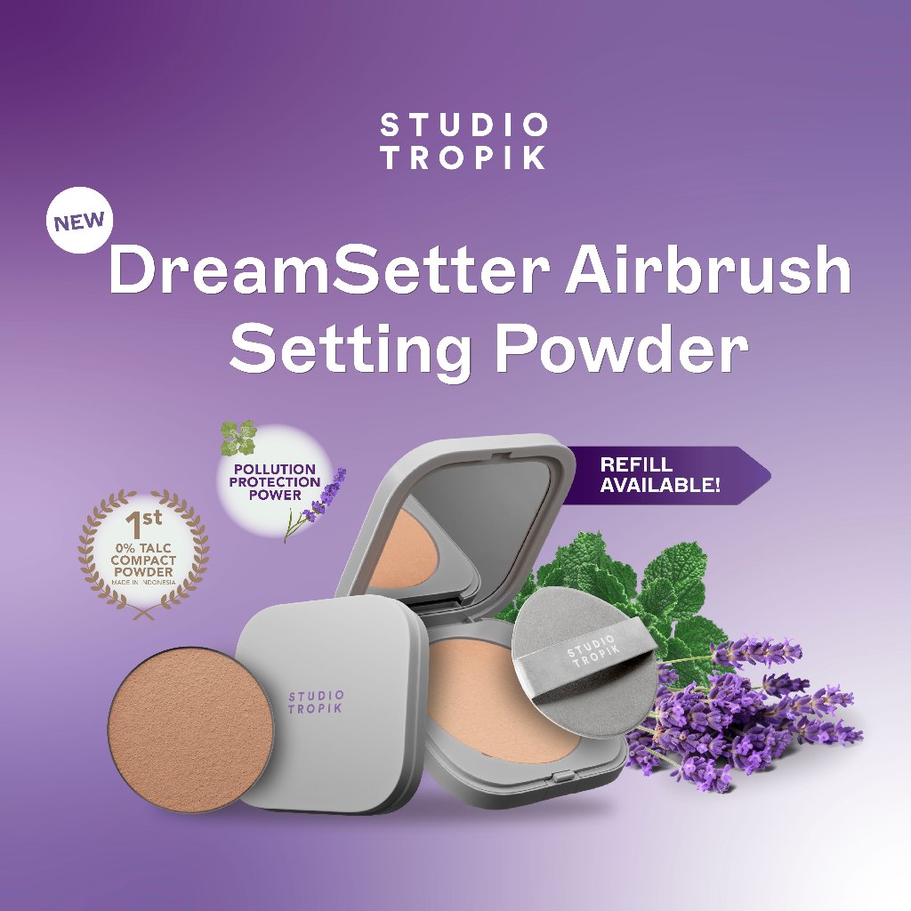 Jual Studio Tropik DreamSetter Airbrush Setting Powder | Shopee Indonesia