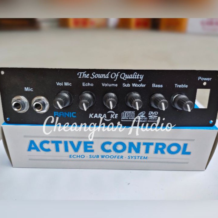 Jual KI3 Kit Tone Control Mic Echo plus Subwoofer With panel | Shopee ...