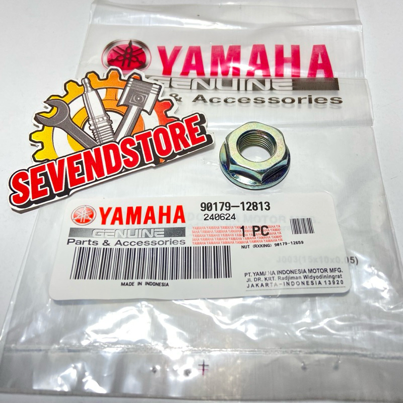 Jual Mur Nut 90179-12813 Kruk as kanan rumah kopling Yamaha RX King RXK ...