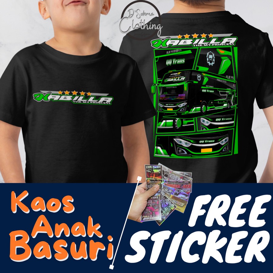 Jual Kaos Bus Anak Nabilla / Kaos Bus Telolet / Baju Bus Basuri / baju ... Jual Kaos Bus Anak Nabilla / Kaos Bus Telolet / Baju Bus Basuri / baju ...