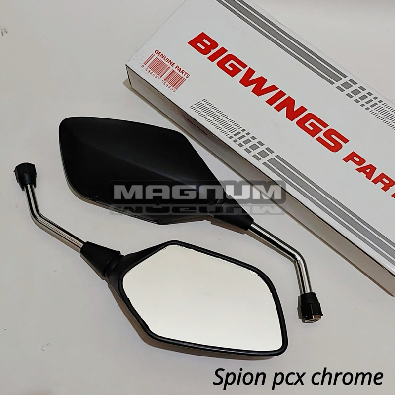 Jual KACA SPION STANDAR PCX TANGKAI CHROME COCOK UNTUK SEMUA JENIS ...