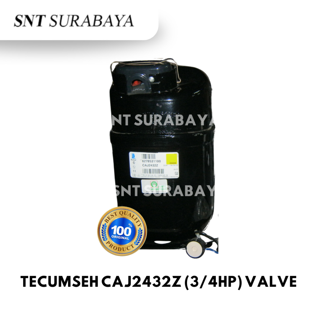 Jual KOMPRESSOR TECUMSEH CAJ2432Z (3/4HP ) | Shopee Indonesia