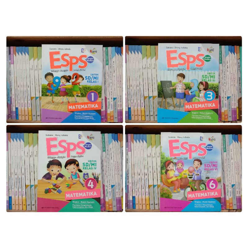 Jual BUKU ESPS MATEMATIKA SD/MI KELAS 1, 3, 4, dan 6. KURIKULUM 2013 REVISI, ERLANGGA | Shopee ...