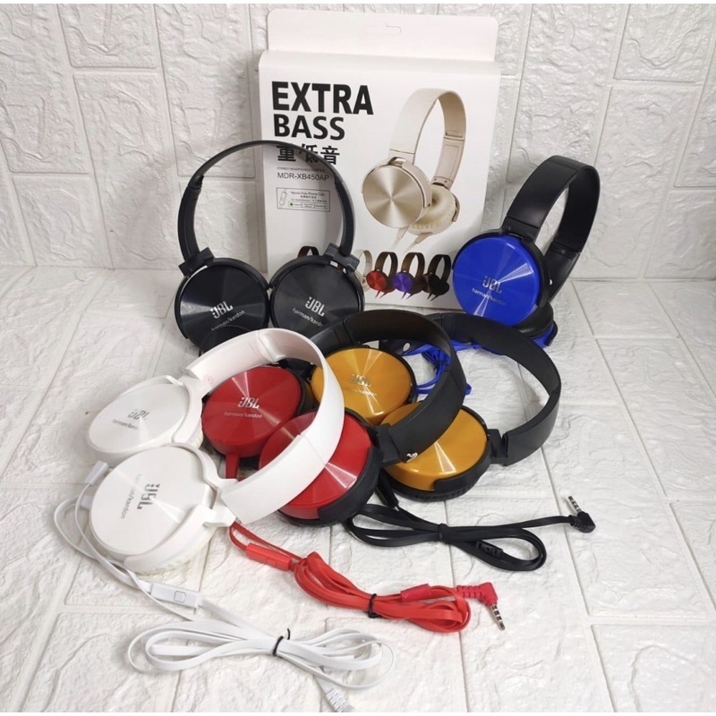 Jual PROMO HEADPHONE BANDO MDR XB450 EXTRABASS MUSIC | Shopee Indonesia