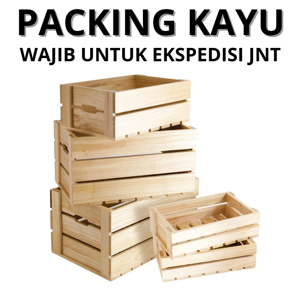 Jual PACKING KAYU UNTUK EKSPEDISI JNT WAJIB !!! | Shopee Indonesia