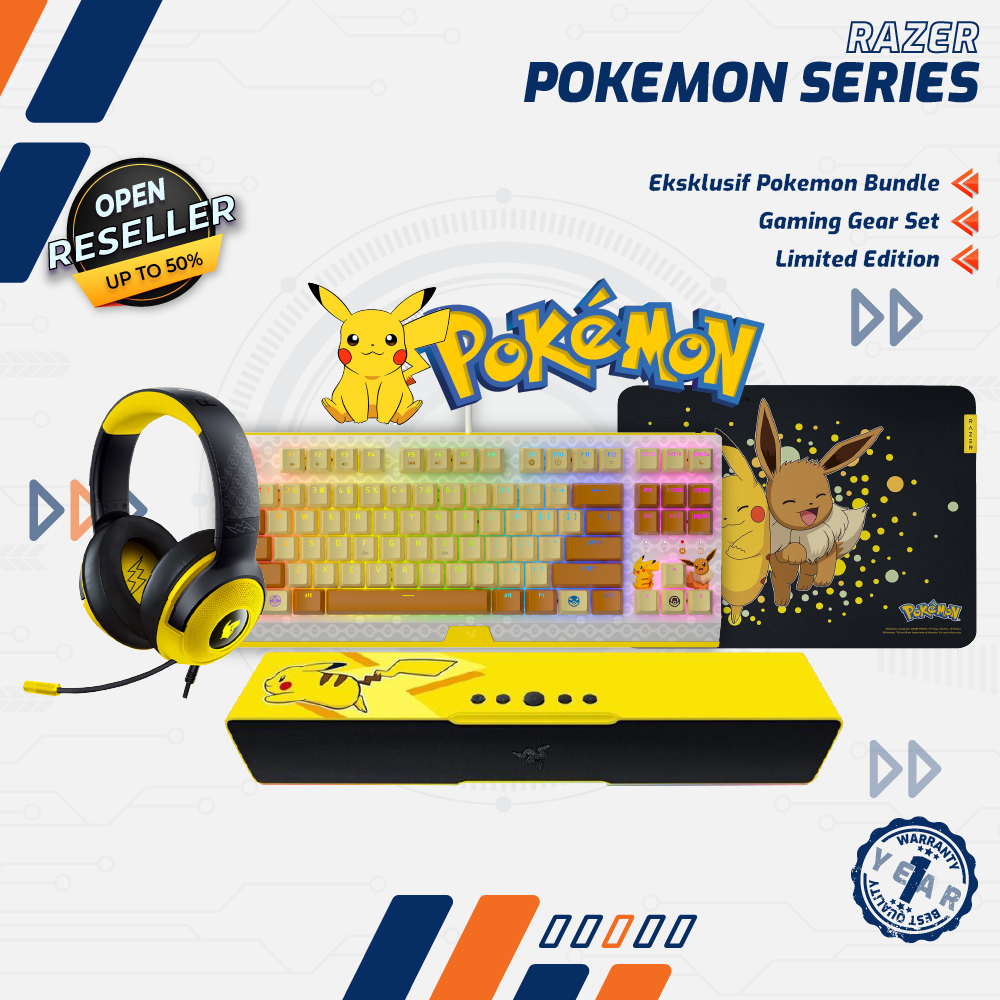 Jual Razer bundle Pokemon Edition | Shopee Indonesia