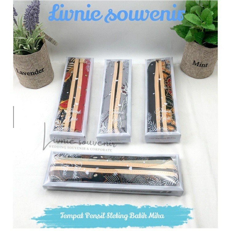 Jual Souvenir Tempat Pensil Batik Kemasan Mika | Shopee Indonesia