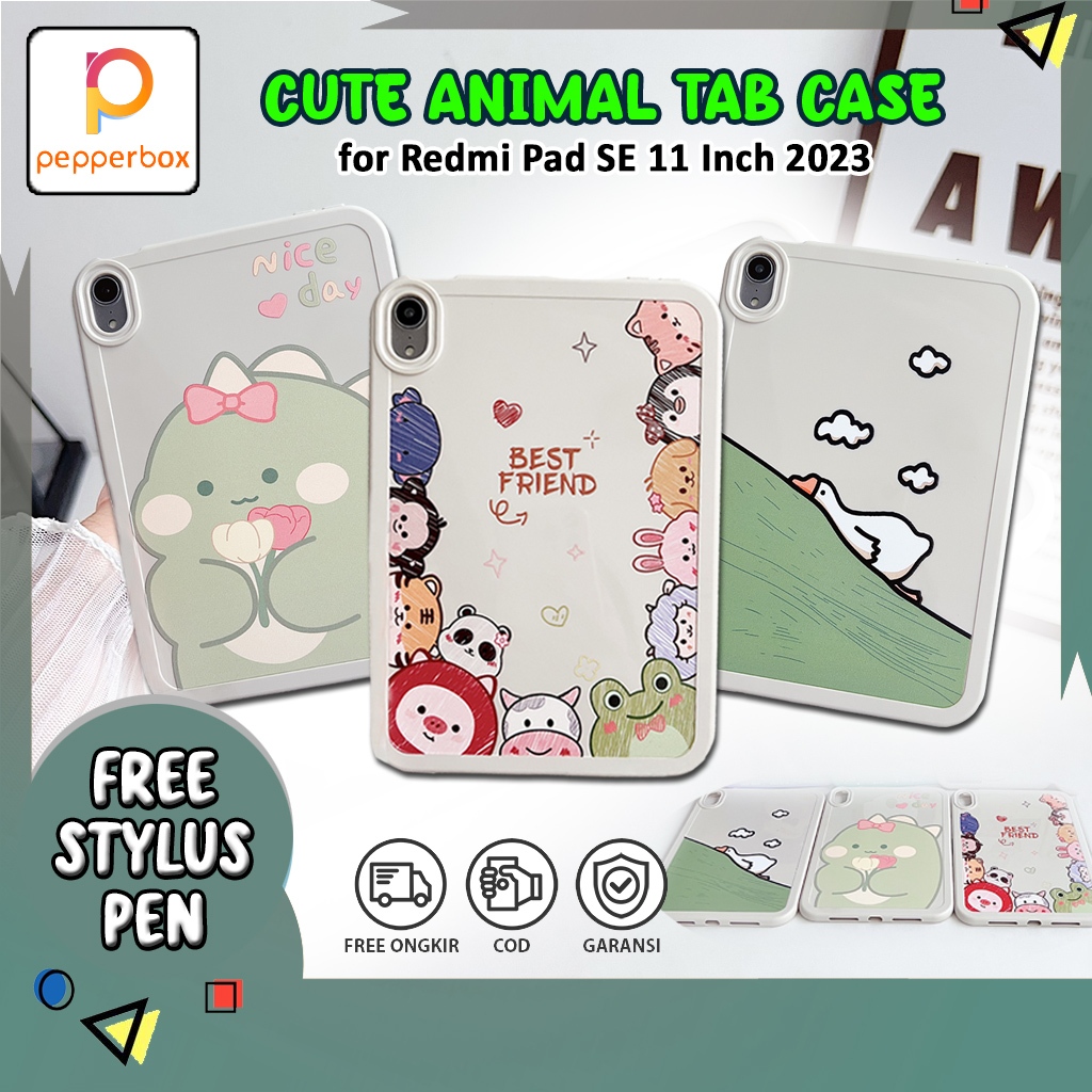 Jual Softcase Xiaomi Redmi Pad SE 11 Inch 2023 Casing Anak Dino Duck ...