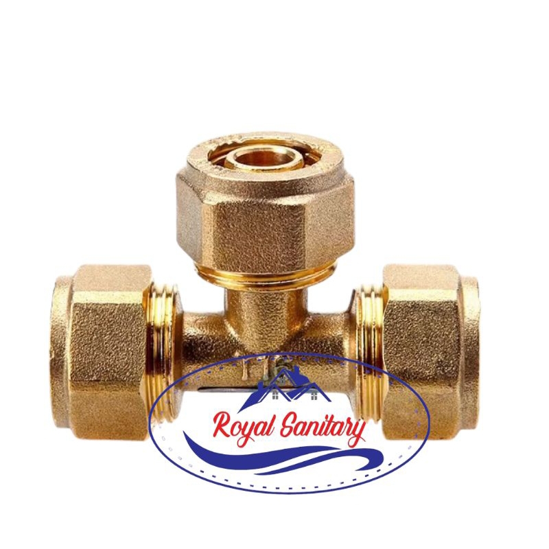 Jual Sambungan Pipa Air Panas NT 1/2 inch dan NT 3/4 Nepel Fitting Nepel Tee | Shopee Indonesia