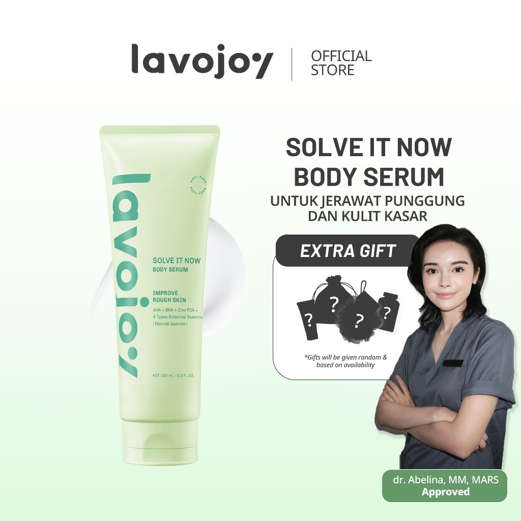 Jual LVJ lavojoy Solve It Now Body Serum | Lotion untuk Melembapkan ...