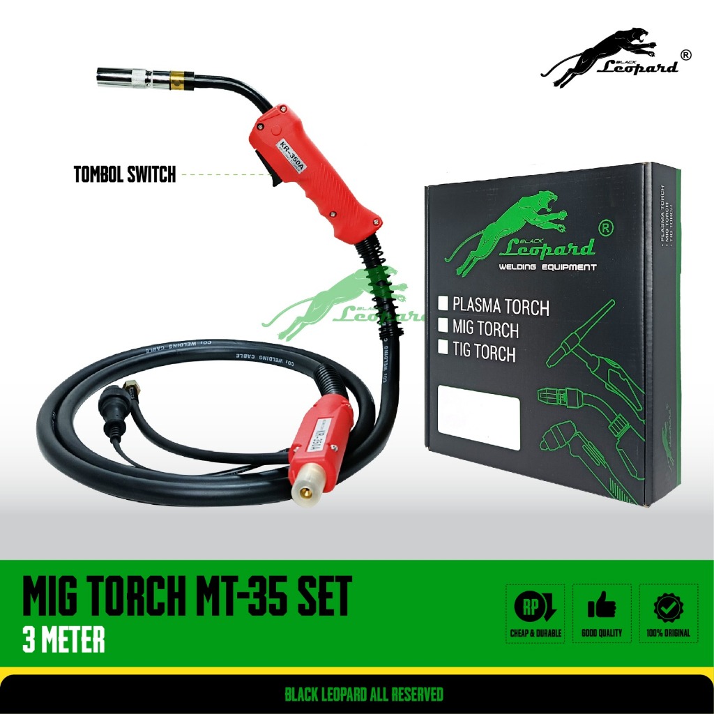 Jual Stang Mig 350A Torch Welding Torch MT 350 Panasonic Pana 3M 3 ...