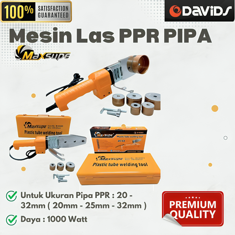 Jual Mesin Las Pipa Ppr Alat Penyambung Pemanas Pemotong Edtron ...