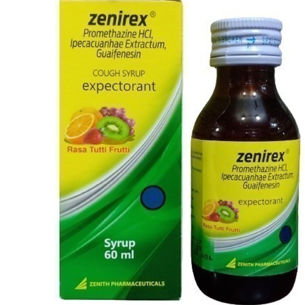 Jual Zenirex Sirup 60 ml / obat sirup obat batuk berdahak atau batuk ...