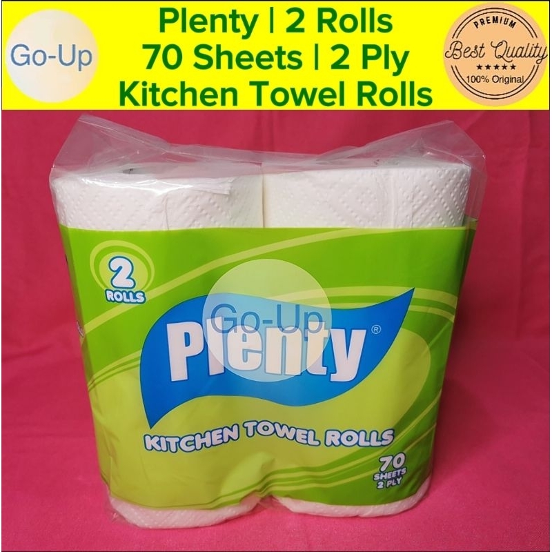 Jual Tisu Plenty Kitchen Towel 2 Rolls 70 Sheets 2 Ply Tissue Dapur ...