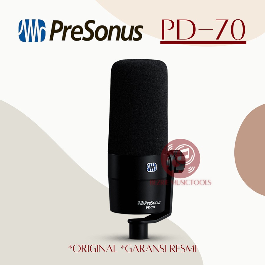 Jual Presonus PD70 PD-70 Broadcast Dynamic Microphone Original | Shopee ...