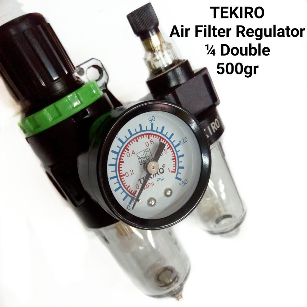 Jual TEKIRO MINI AIR CONTROL UNIT DOUBLE SARINGAN AIR KOMPRESOR FILTER ...