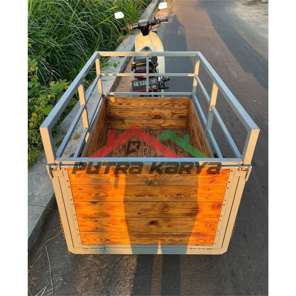 Jual GEROBAK DEREK MOTOR SEBAGUNA MULTIFUNGSI / GEROBAK BARANG ...