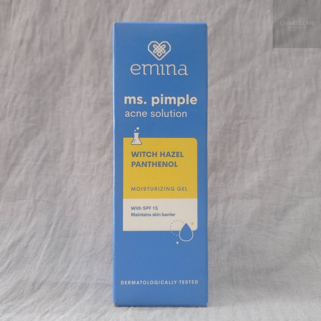 Jual EMINA Ms. Pimple Acne Solution Moisturizing Gel SPF 15 20ml ...