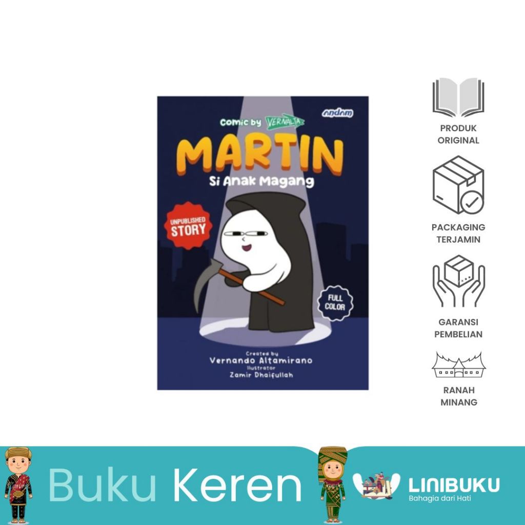 Jual komik Martin si Anak Magang - Andam - Bumi Aksara | Shopee Indonesia