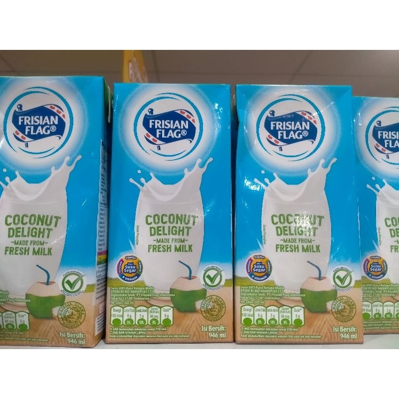 Jual Frisian Flag SUSU UHT Rasa Coconut Delight | Shopee Indonesia