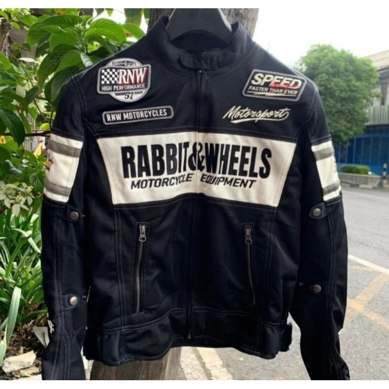 Jual JAKET RABBIT AND WHEELS NEW COMBO BLACK SISA SIZE S SAJA | Shopee ...