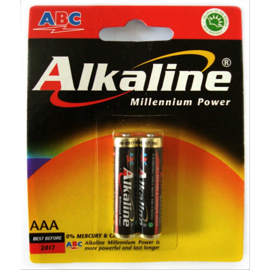 Jual Baterai Alkaline ABC AAA Kecil Batere Battery ABC Batere ISI 2PCS ...