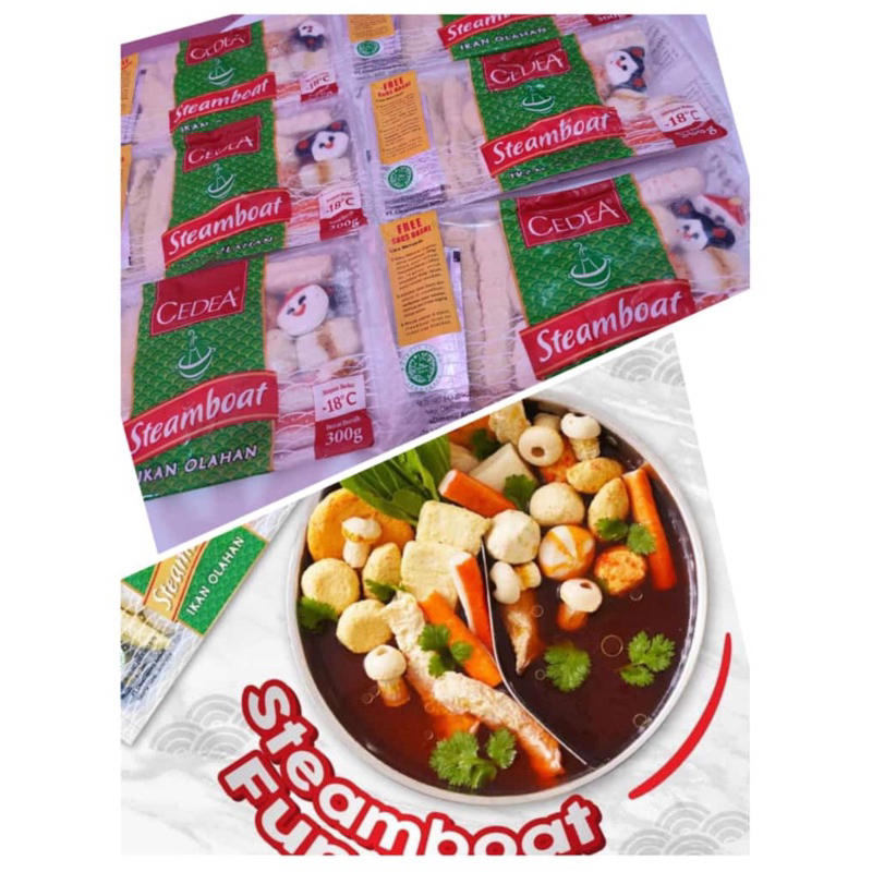 Jual Frozen food Steamboat CEDEA Mix Tomyam Shabu-Shabu 300g | Shopee ...