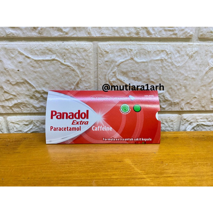 Jual PANADOL EXTRA MERAH STRIP 10 KAPLET | Shopee Indonesia