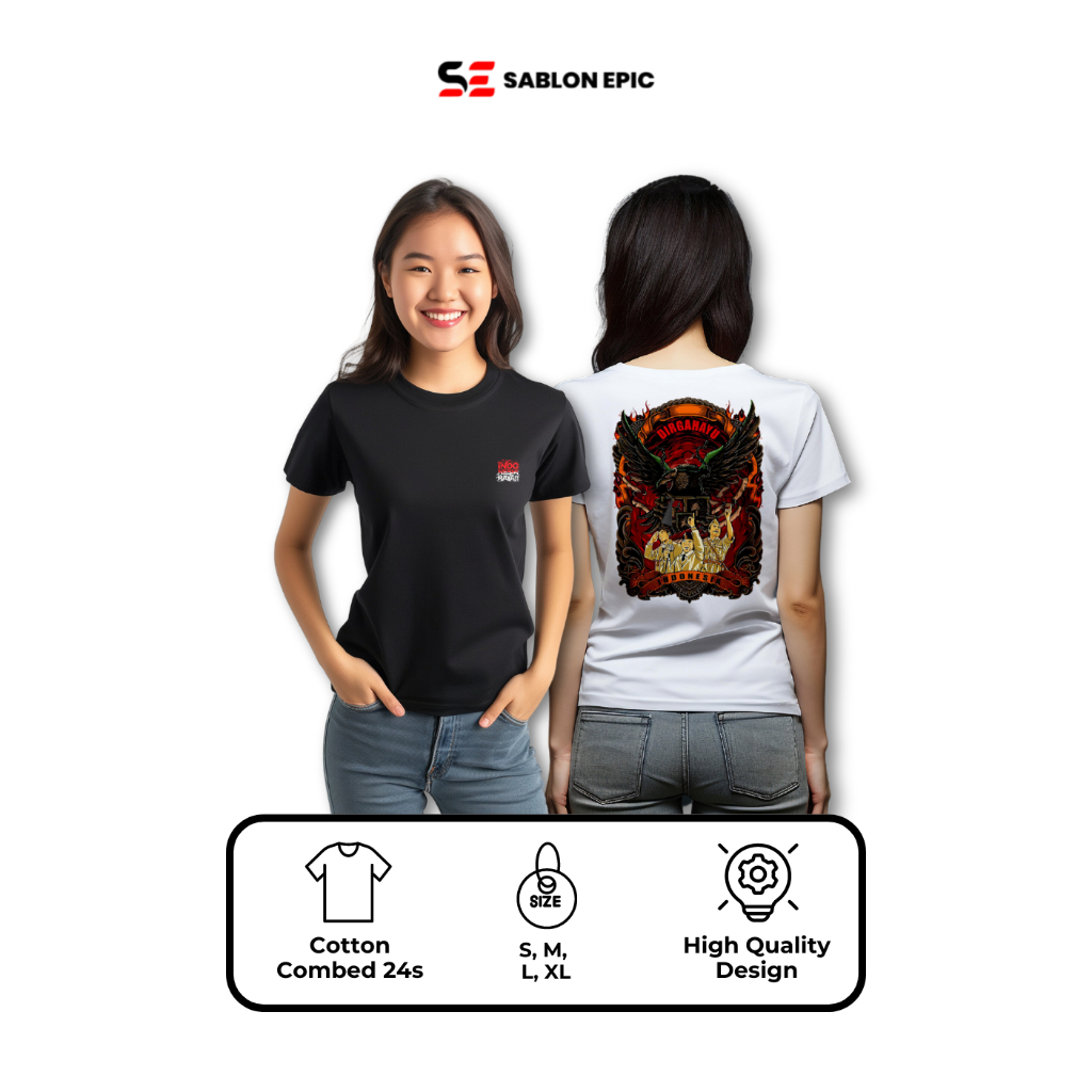 Jual Garuda Indonesia | Custom Kaos Sablon DTF Satuan | Logo Nama ...