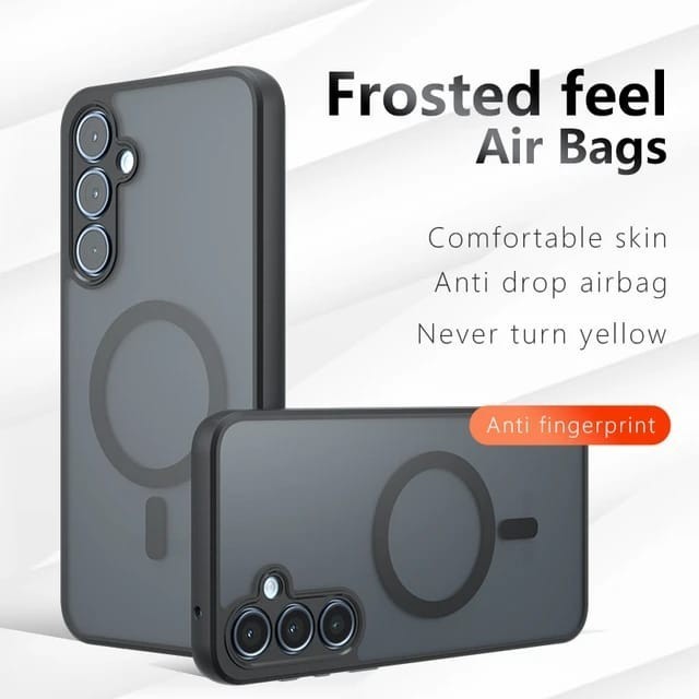 Jual Matte Hybrid Magsafe Samsung Galaxy S25 A56 A55 A54 A36 A35 A34 A26 A25 A24 A16 A06 A15 S24 ...