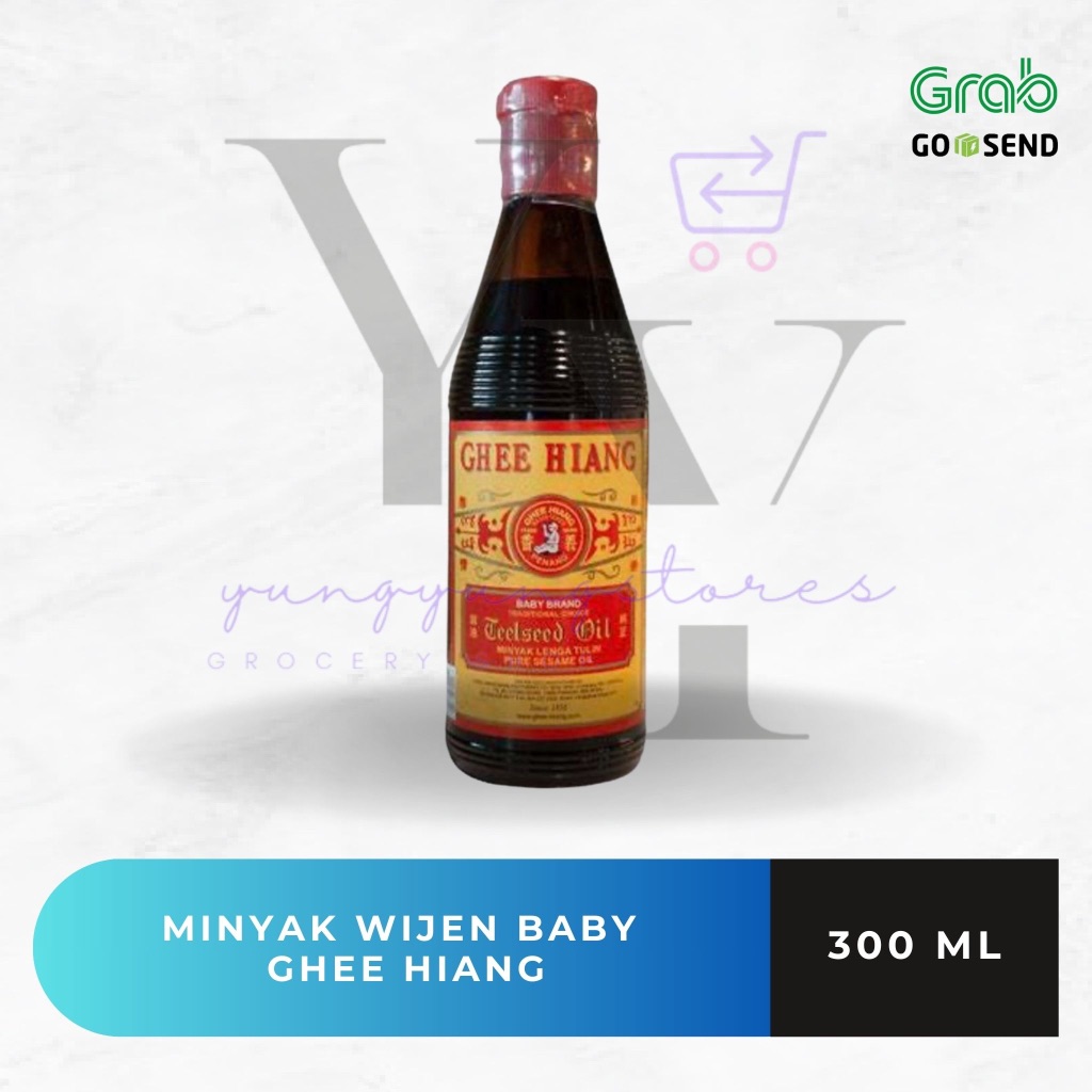 Jual [KECIL] Minyak Wijen Baby / Ghee Hiang Sesame Oil 300 ml | Shopee ...