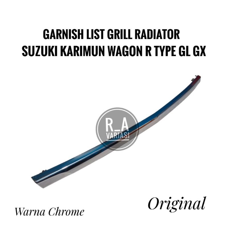 Jual Garnish List Radiator Suzuki Karimun Wagon R Type GL GX List Grill ...