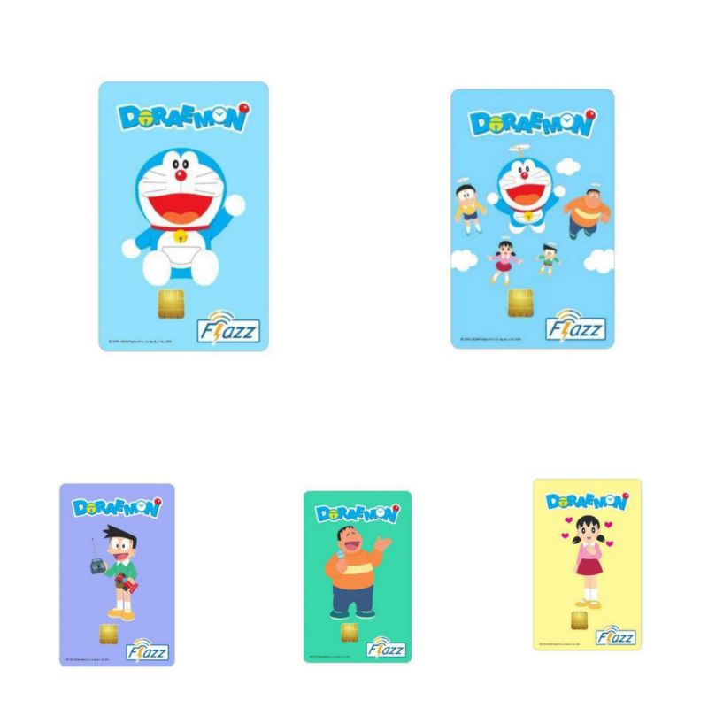 Jual Flazz BCA Kartu Limited Edition Doraemon Tol EToll Parkir MRT ...
