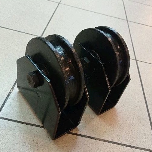 Jual roda pintu pagar/roda pintu gerbang/roda pagar besi/roda besi/roda ...