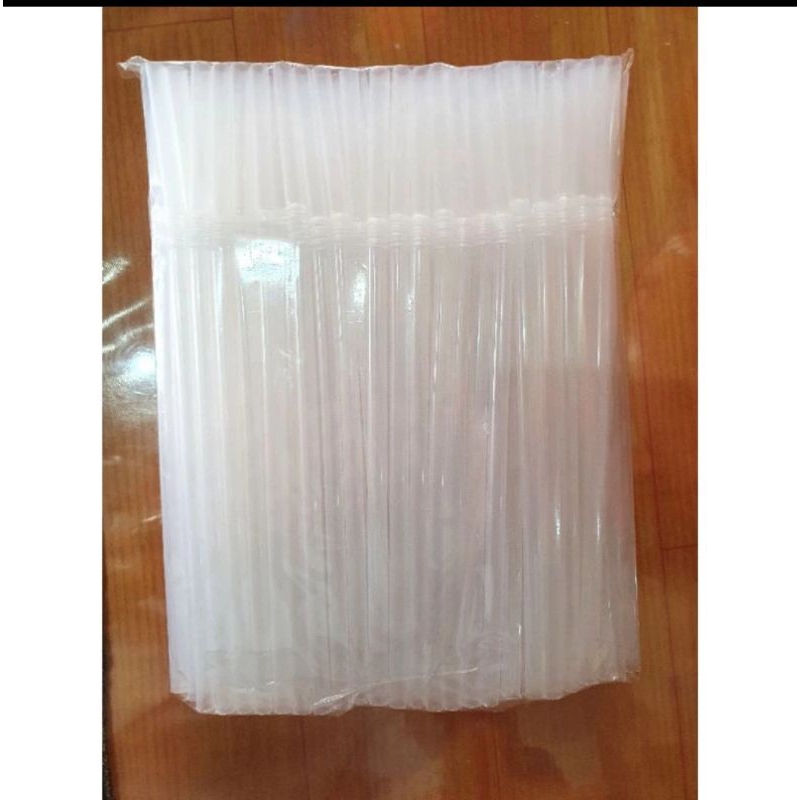 Jual Pipet minuman bening bengkok / sedotan bening (isi 30 pcs ...