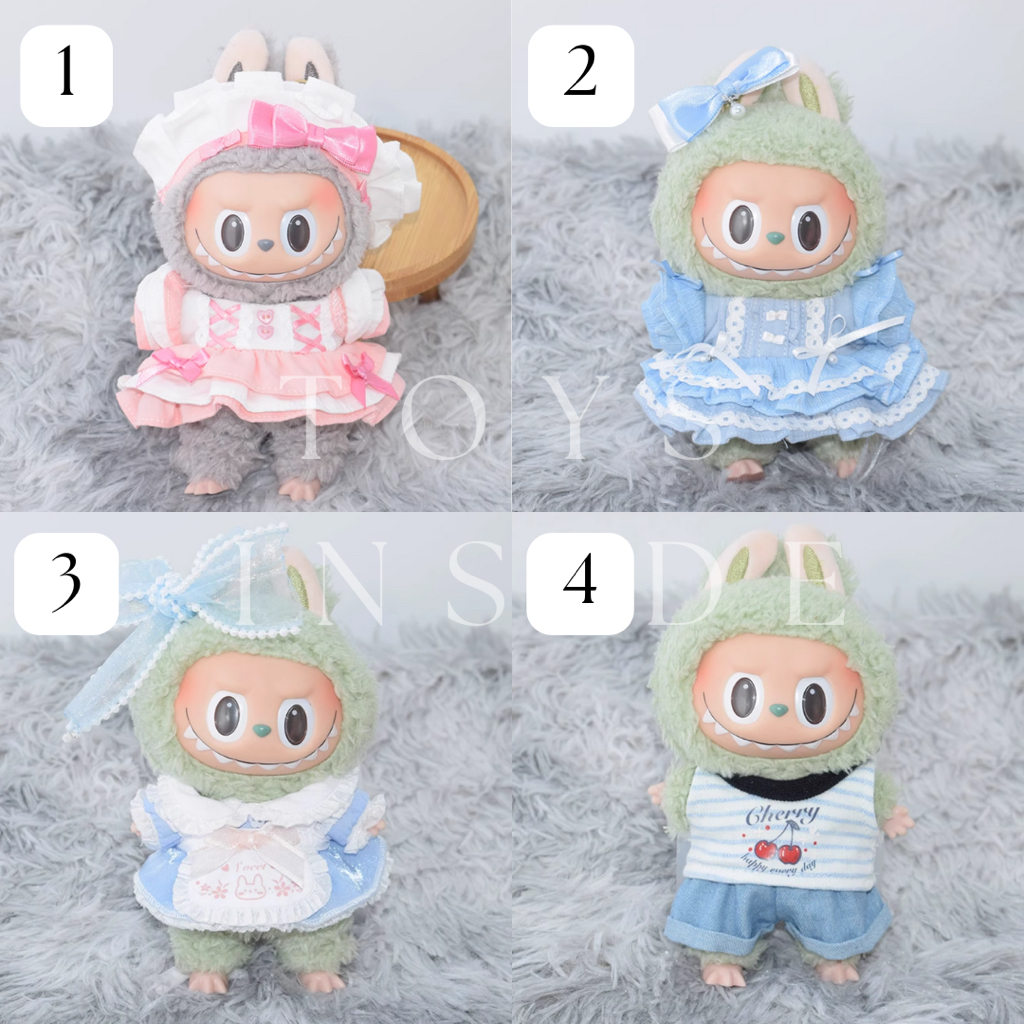 Jual [PO 7-21HARI] BAJU LABUBU V1 MACARON - DRESS SERIES C | Shopee ...