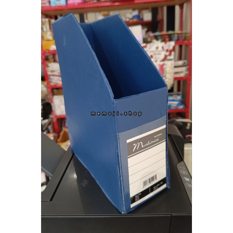 Jual Box File Kancing Moshimoshi Biru | Shopee Indonesia