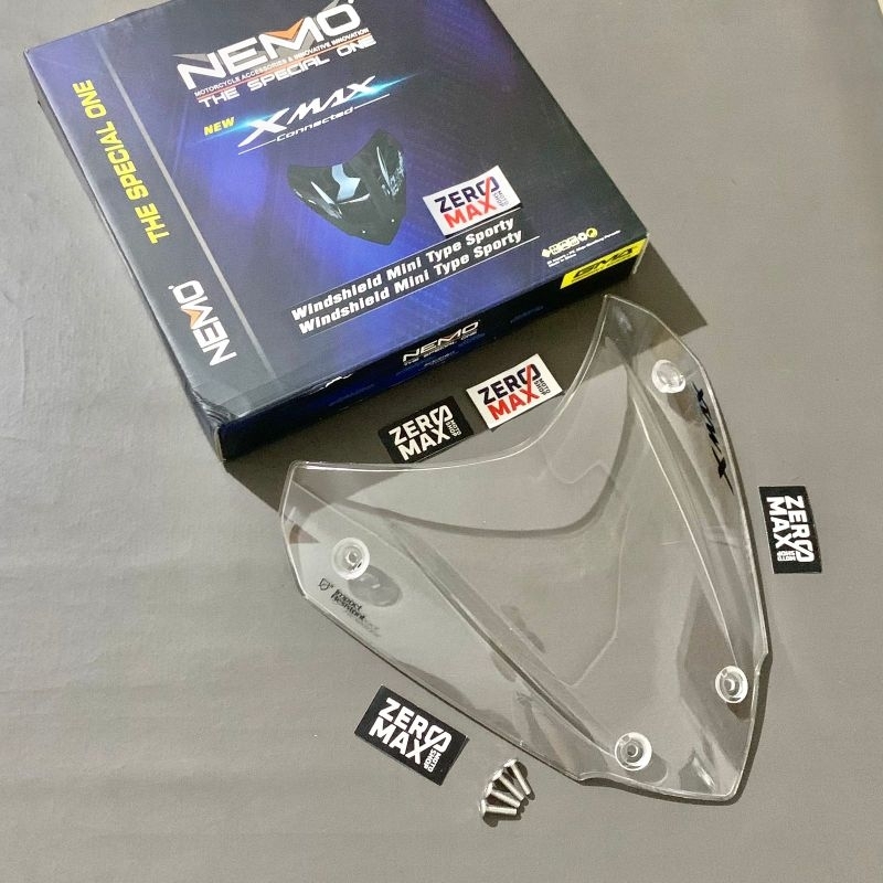 Jual Windshield Visor Tipe Sporty Europe NEMO GMA New XMAX 250 ...
