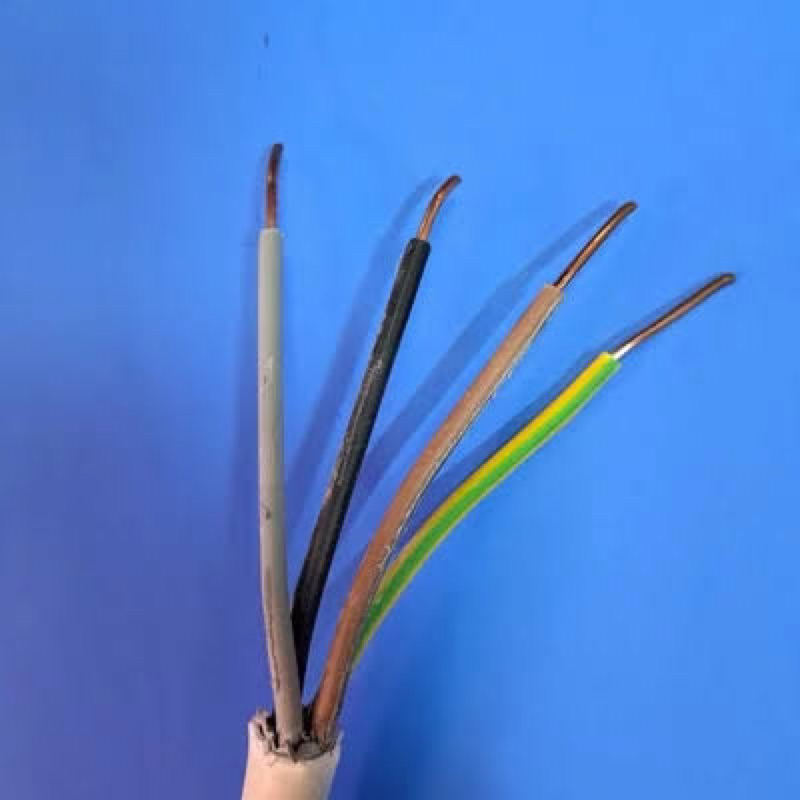 Jual Kabel Nym 4x4mm meteran / kabel kawat tunggal 4x4 mm Supreme ...