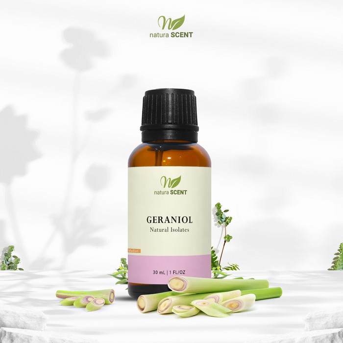 Jual Natura Scent Geraniol 50% / Geraniol 80% / Geraniol 95% - Natural ...