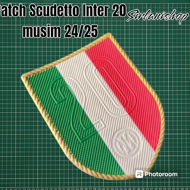 Jual Patch Scudetto Inter 20 plat timbul | Shopee Indonesia