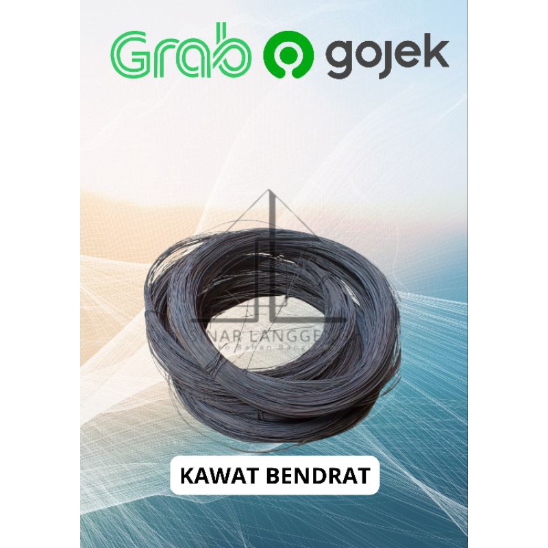 Jual Kawat Bendrat Tali Bendrat Kawat Hitam Pengikat Besi Beton Harga ...