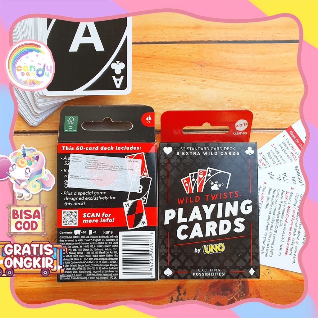 Jual Mainan Kartu Uno Lengkap Varian Warna | Shopee Indonesia