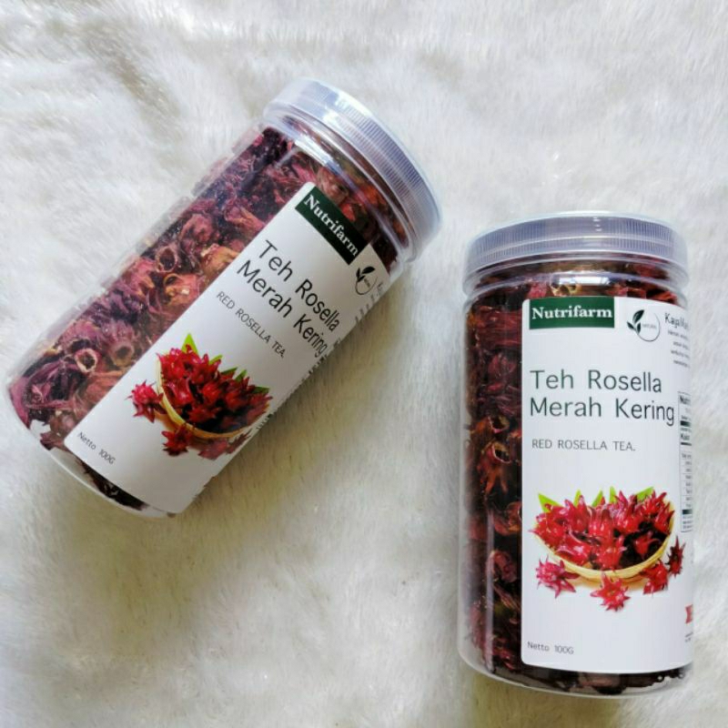 Jual Nut ri farm Teh Rosella Merah Kering | Teh Rosella | Teh Bunga ...