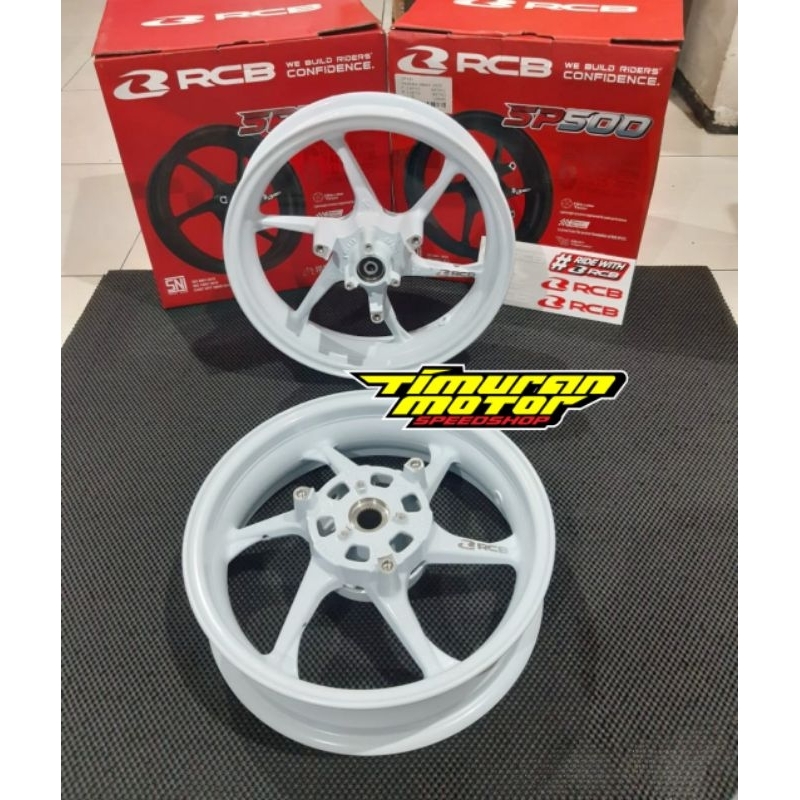 Jual VELG RCB SP500 NMAX NEW 300 350 R13 PUTIH | Shopee Indonesia