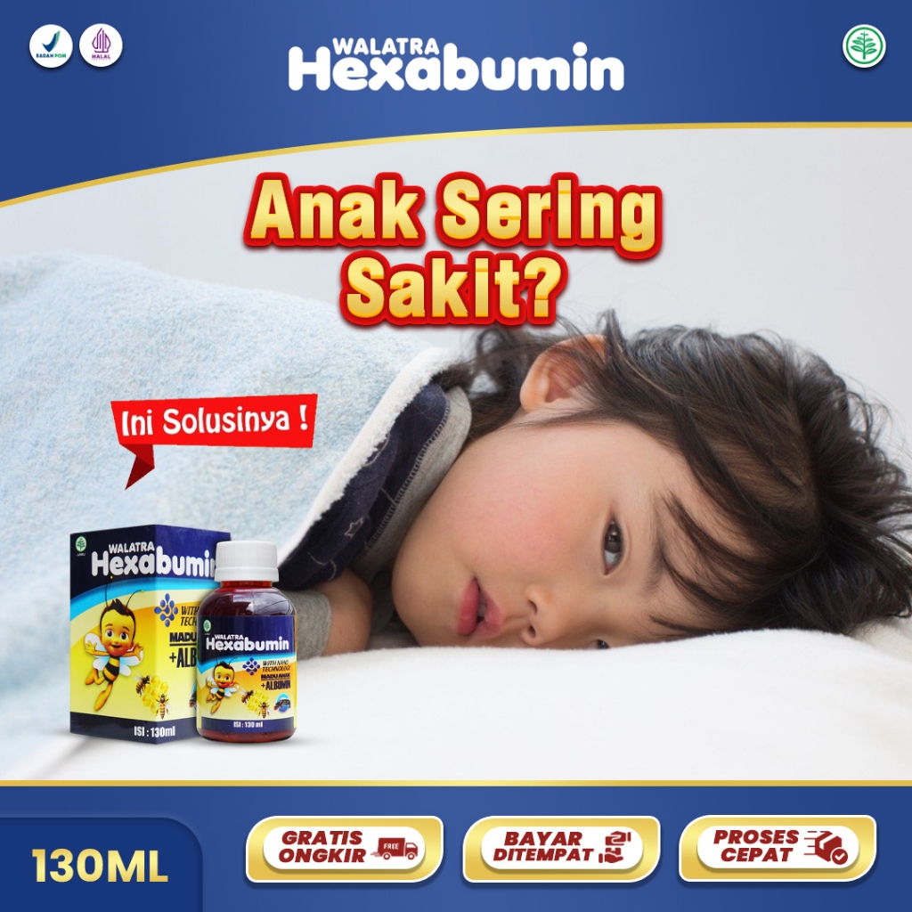 Jual Madu Hexabumin Asli untuk Anak Sering Sakit Obat Demam Batuk Pilek ...